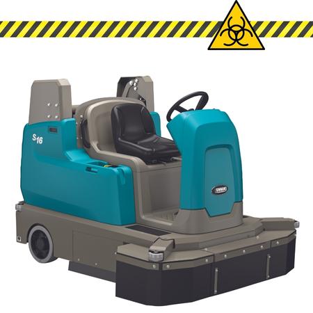 Tennant S16 HEPA Sweeper | Learn More